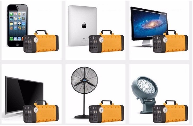 Portable UPS AC DC Uninterrupted Power Supply Lithium Battery 30ah Mini ...